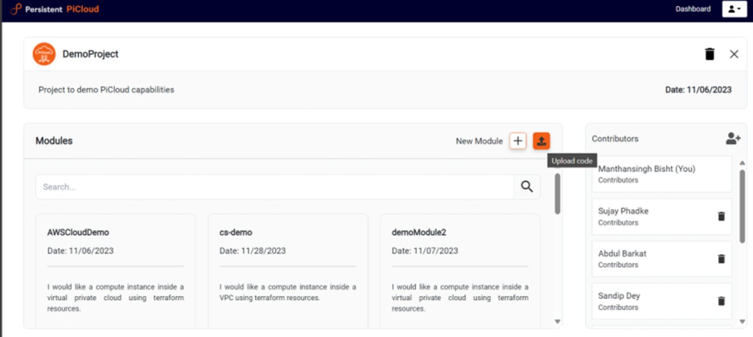 PiCloud for Accelerated Cloud Development and Deployment